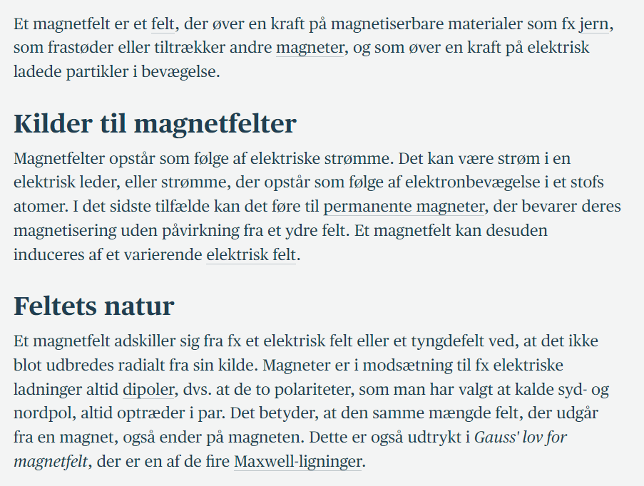 MAGNETFELT – Fonder Science
